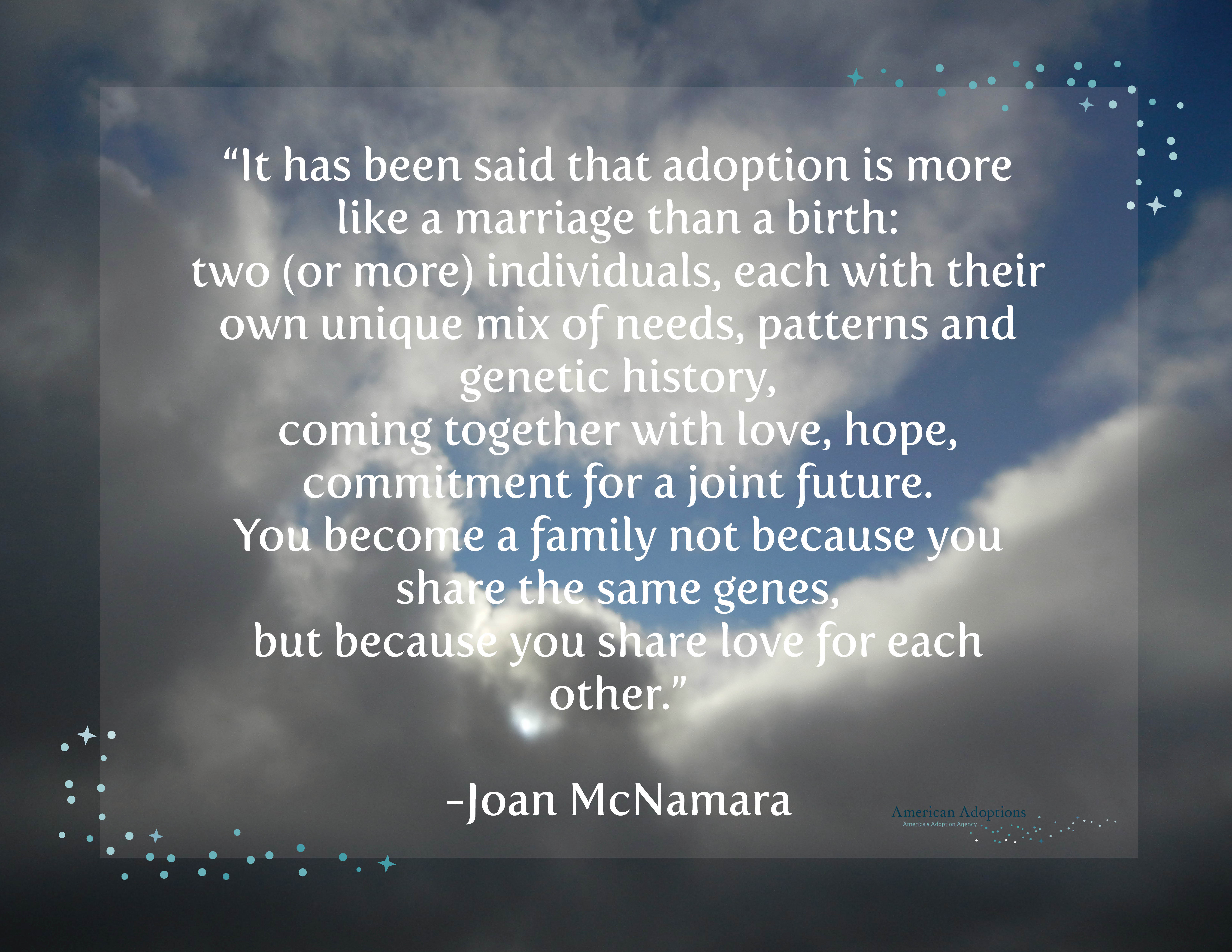 Adoption is Like a Marriage | American Adoptions Blog