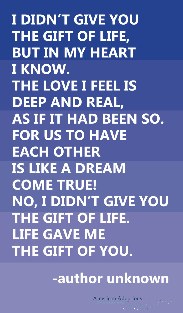 15 Inspirational Adoption Quotes | American Adoptions Blog